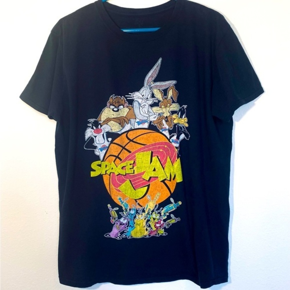 Vintage Space Jam T Shirt Bugs Bunny Looney Tunes Tee… - Gem